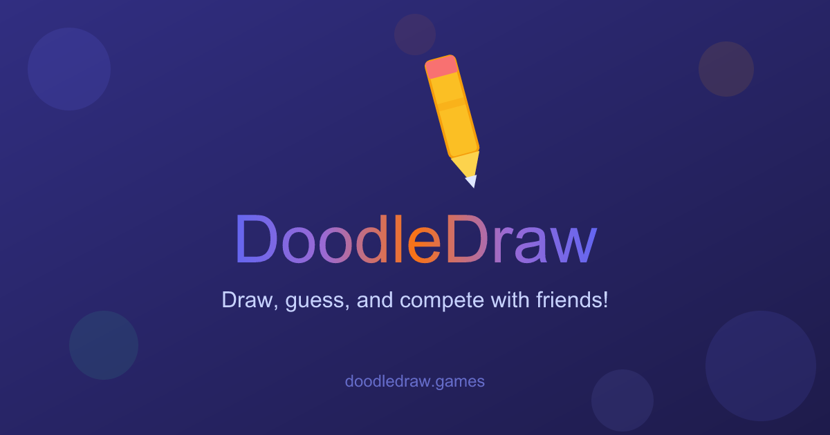 DoodleDraw - Multiplayer Drawing Game